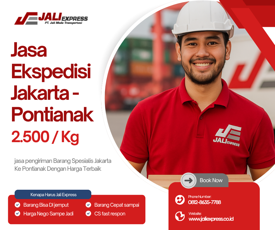 Jasa Ekspedisi Jakarta Pontianak Terbaru 2025 - jaliexpress.co.id